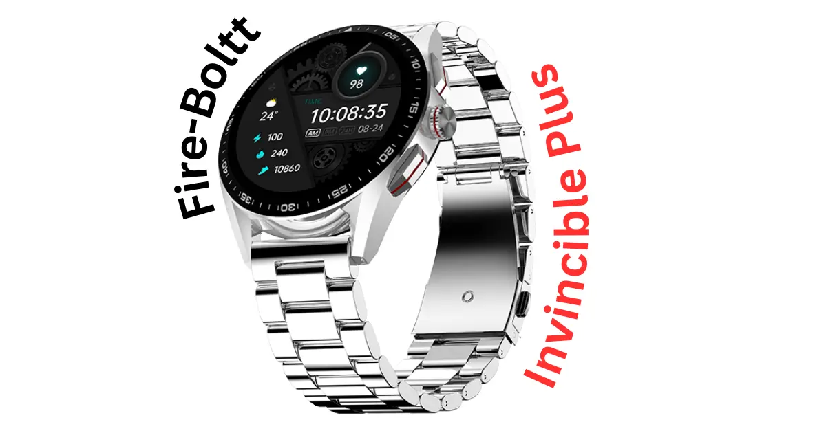 Fire-Boltt Invincible Plus Smartwatch हुई लॉन्च कम कीमत मे 300 से ...